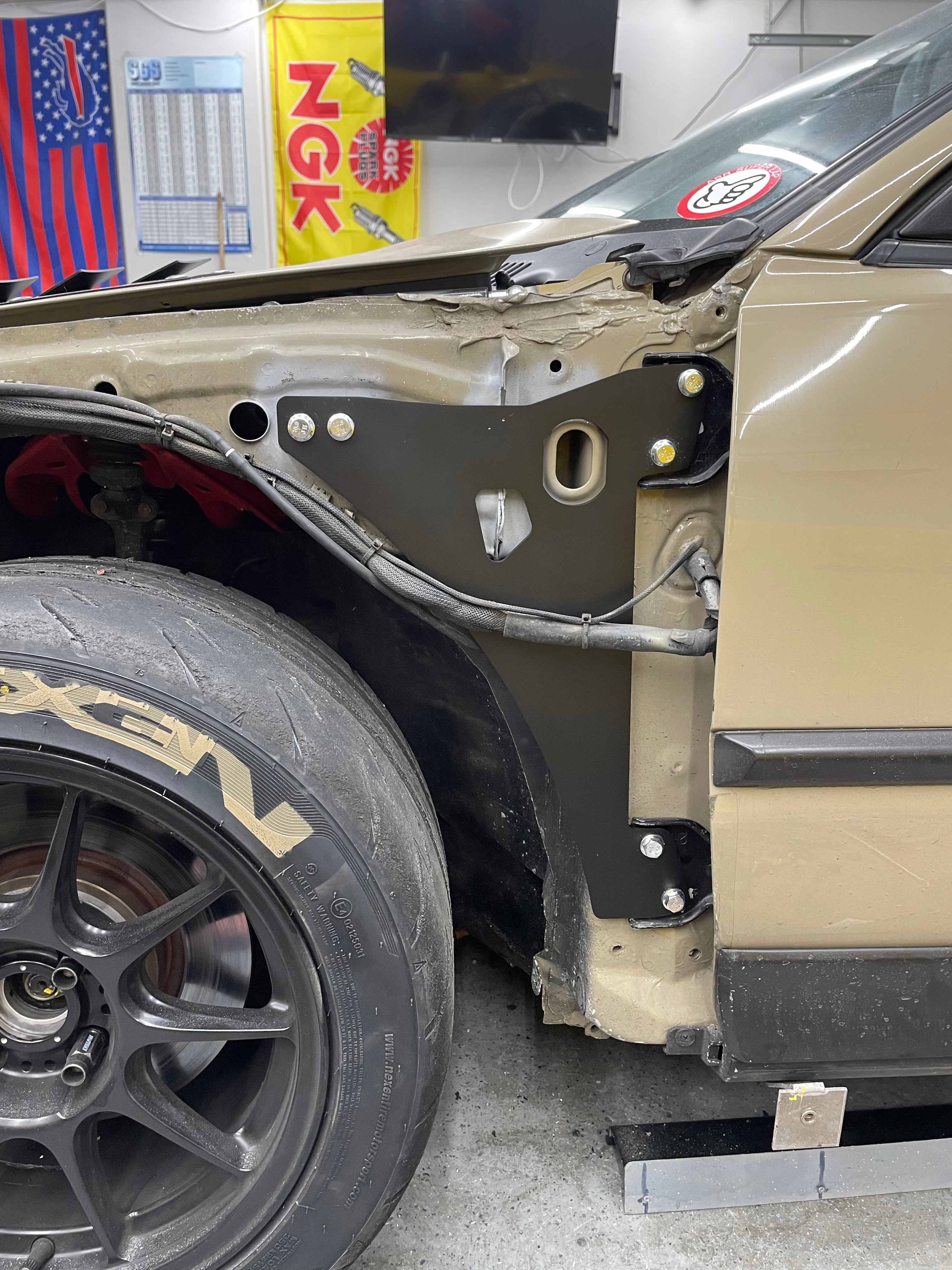 CRX Fender Braces – Speed Circuit Design